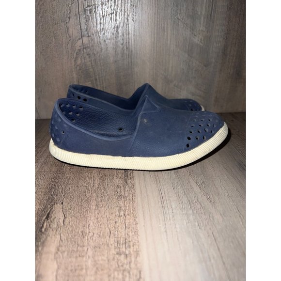 Shoes | Native Navy Blue Slip On Shoes Kids 9 | Poshmark